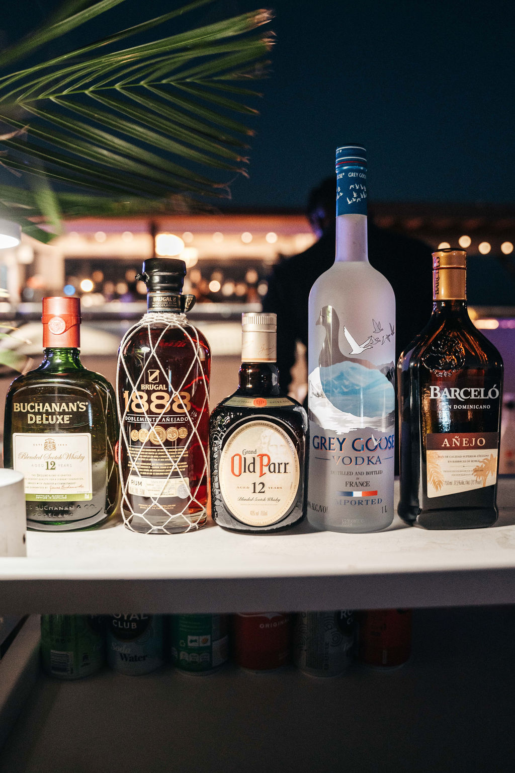 Cascada Rooftop Bar + Kitchen | Curaçao's #1 Rooftop 3.0 » BOTTLES MENU